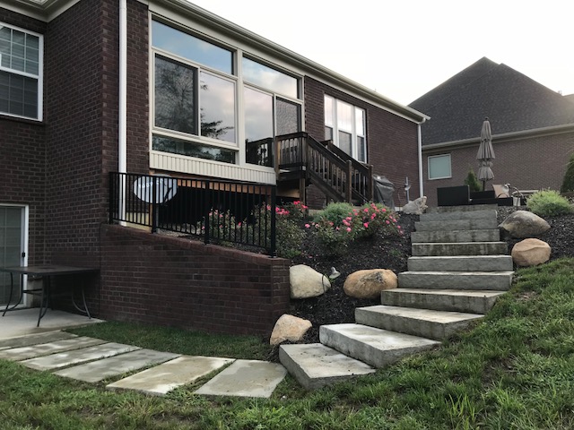 Landscape Photos-Stone Walkways-Landscaping Rocks-Cincinnati-Milford