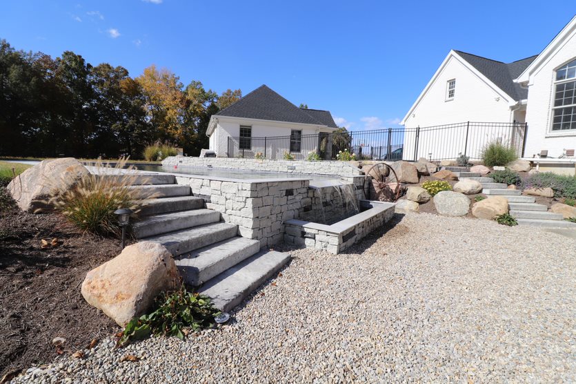 Landscape Photos-Stone Walkways-Landscaping Rocks-Cincinnati-Milford